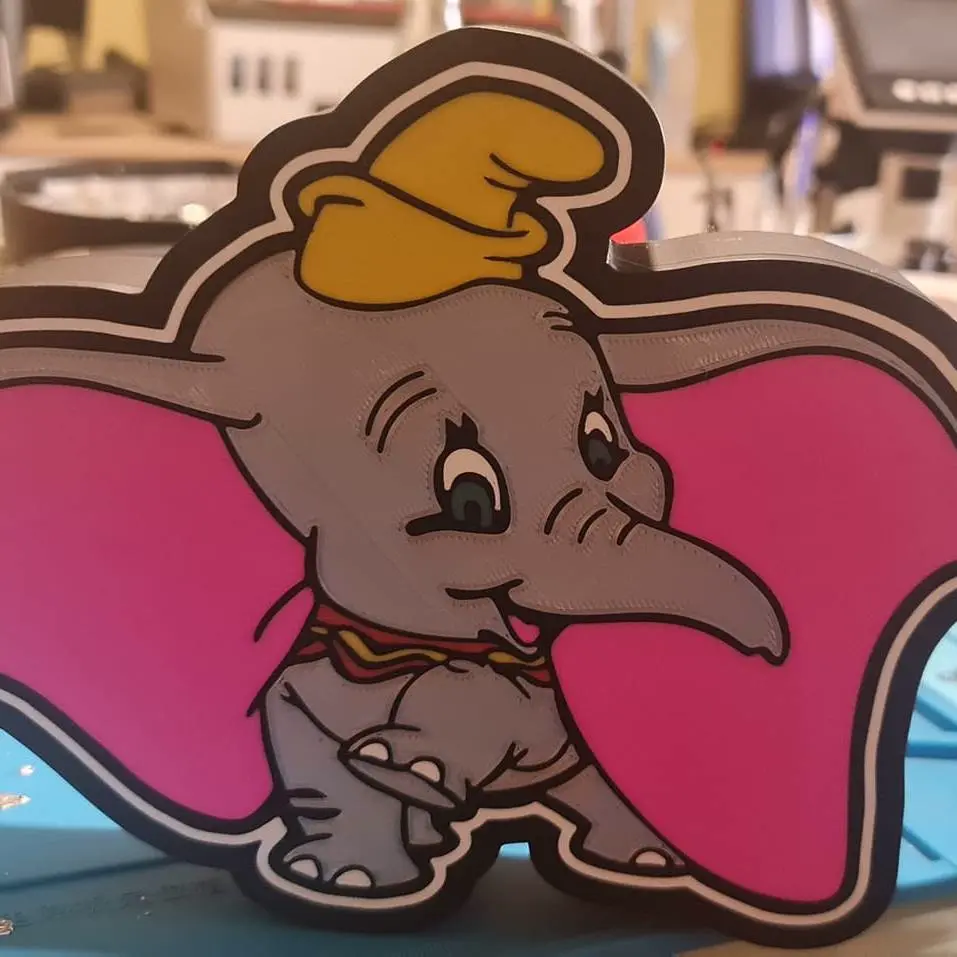 3D Printer Files | 3MF File | Dumbo led | Creality Cloud