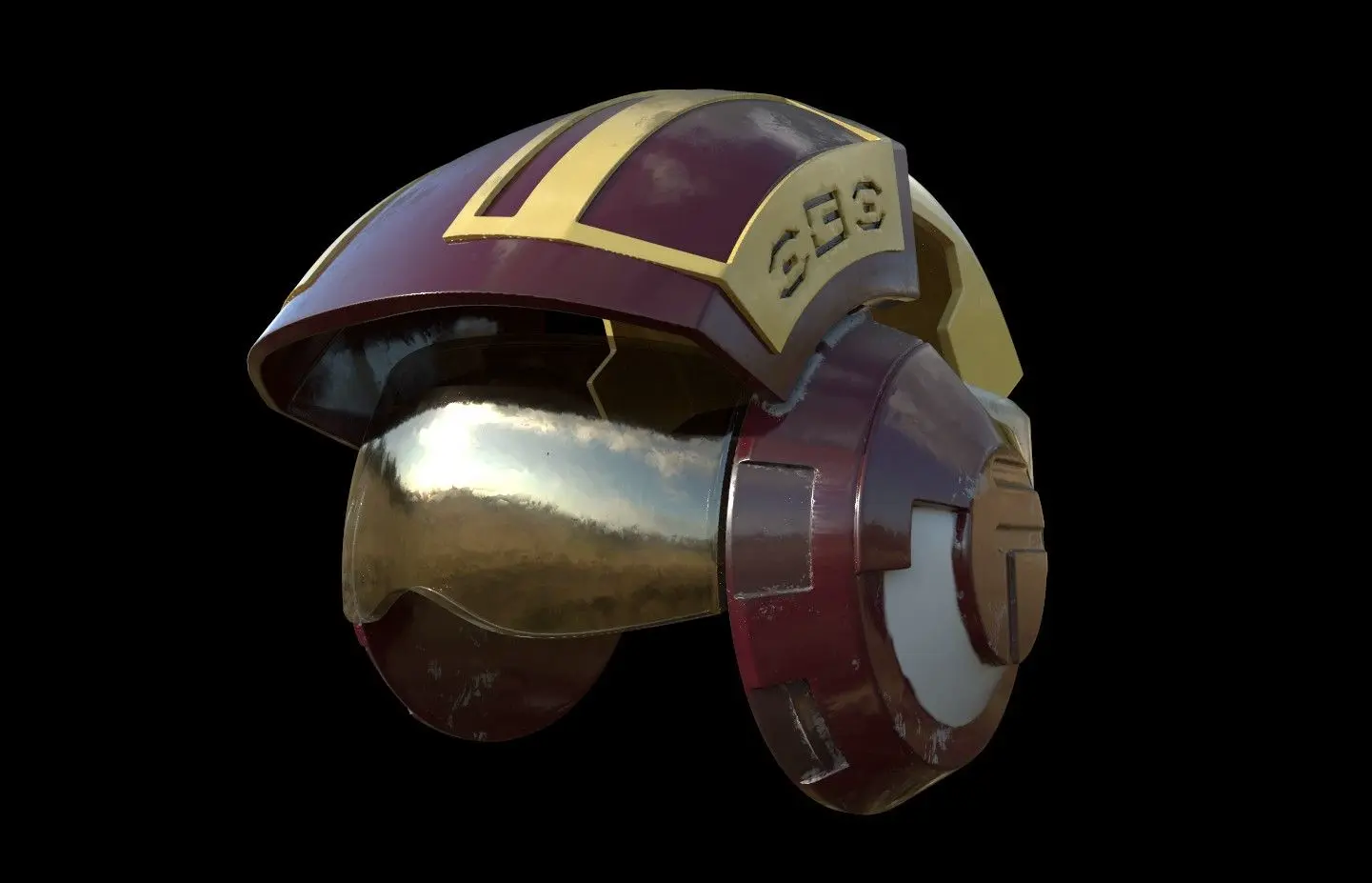 Sabine Wren Ahsoka speeder Mandalorian Helmet 3d Digital fil | 3D ...