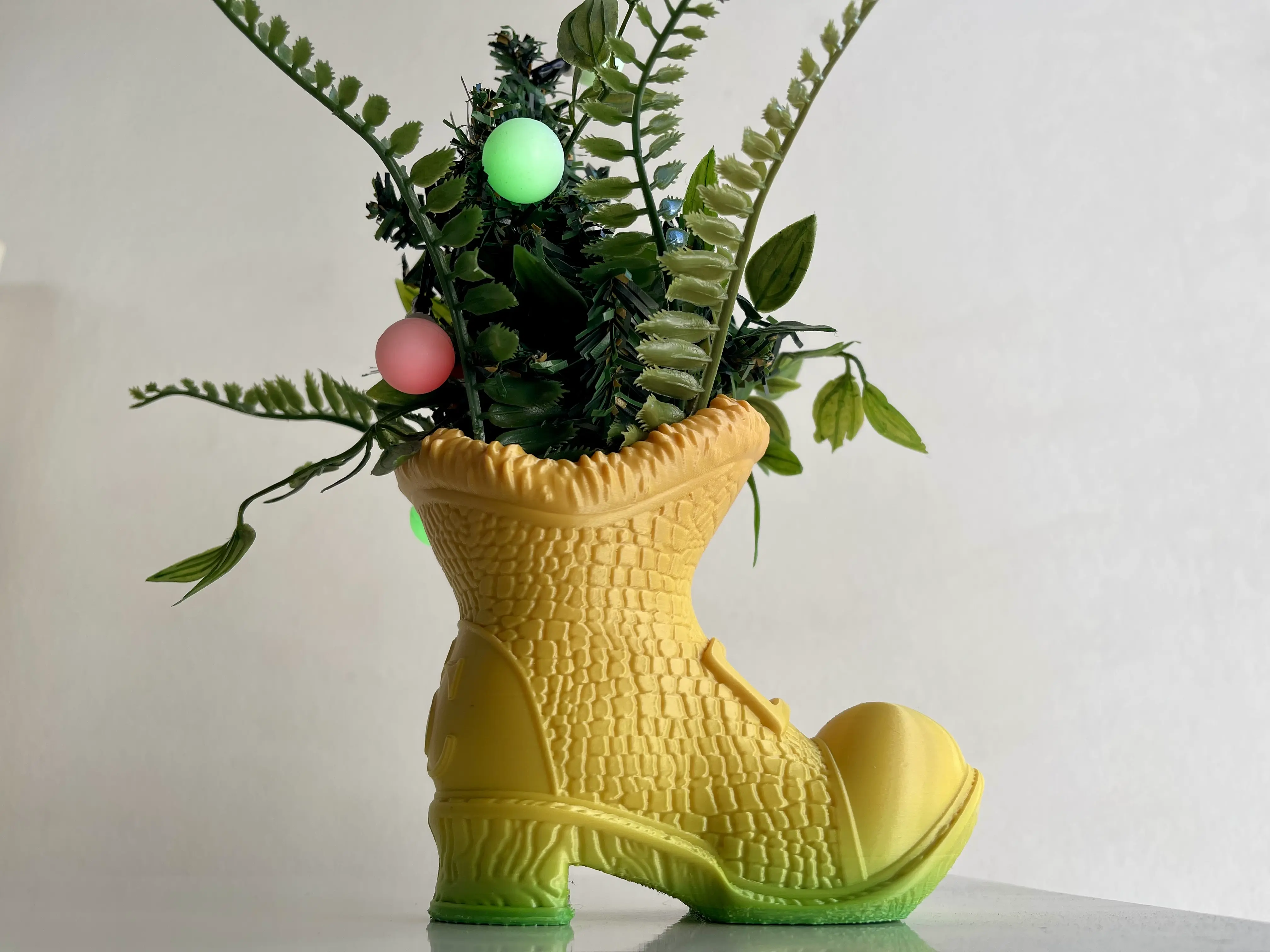 3D Printer Files | 3MF File | SANTA CLAUS BOOT PLANTER | Creality Cloud