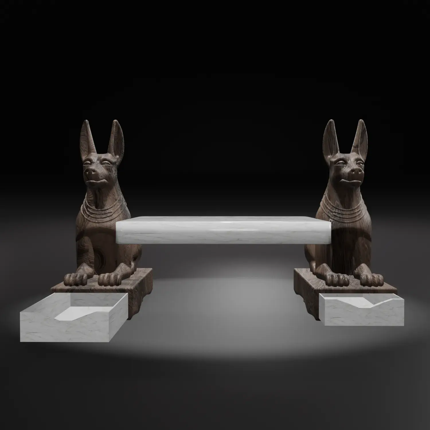 Home Decorations & Ornaments STL Download - Anubis Laptop Stand ...