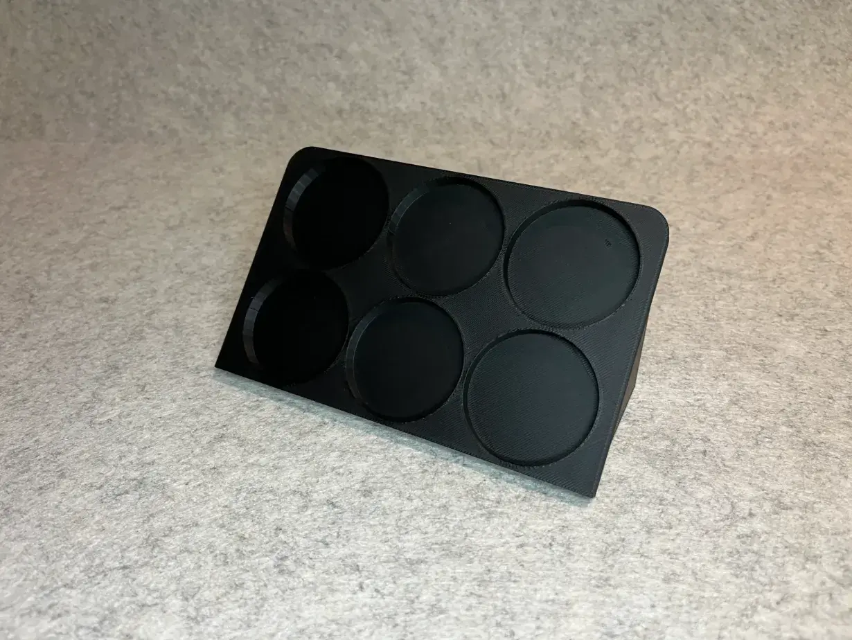 3D Printer Files | 3MF File | Display stand holder for 6 silver coins ...