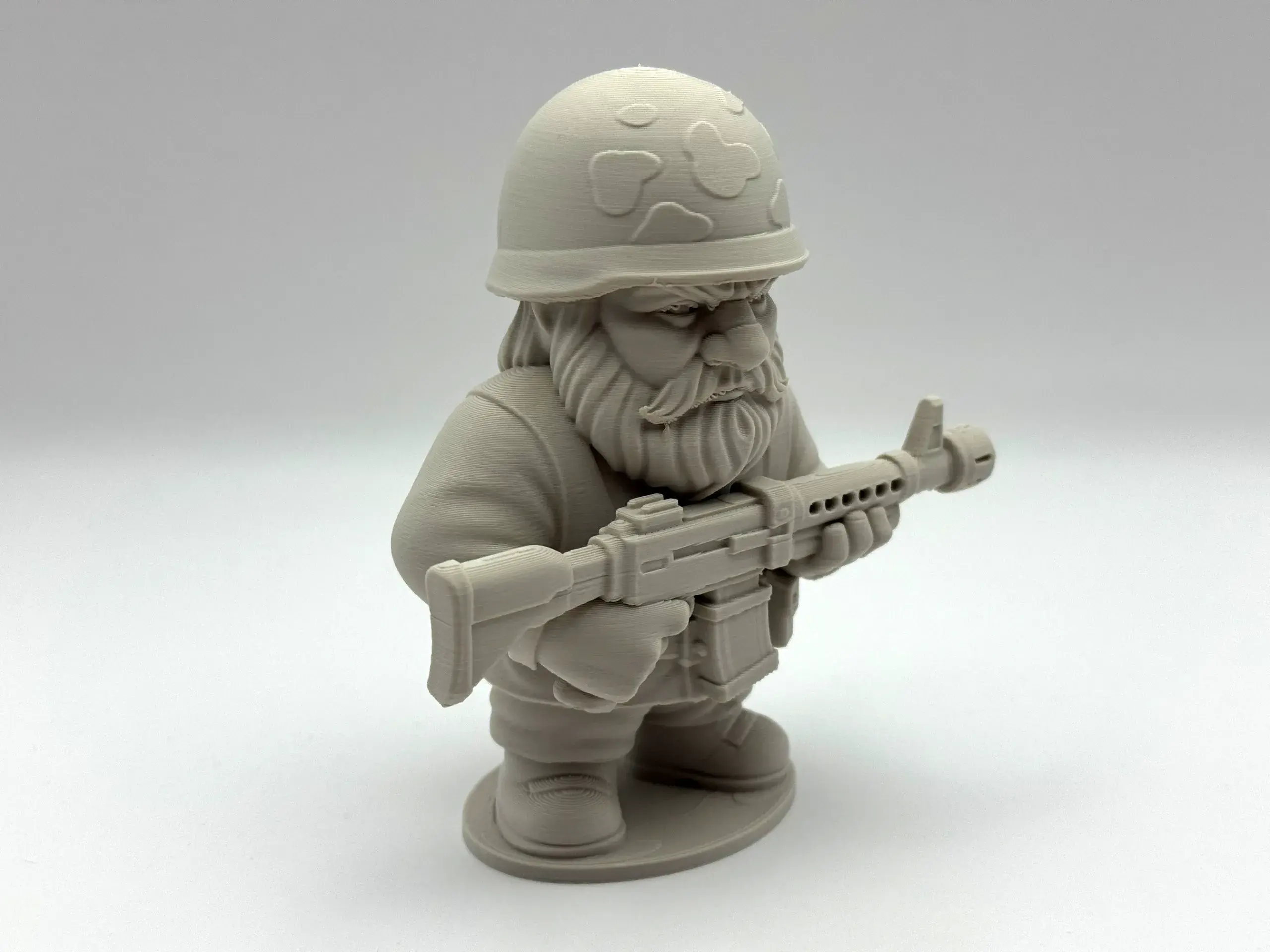 3D Printer Files | 3MF File | Army Guard Garden Gnome | Creality Cloud