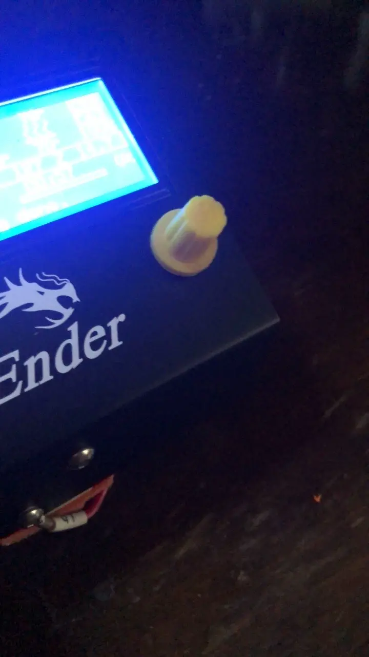 Free 3D Printer Parts STL Download - Ender 3 Control Knobby Botcan3D
