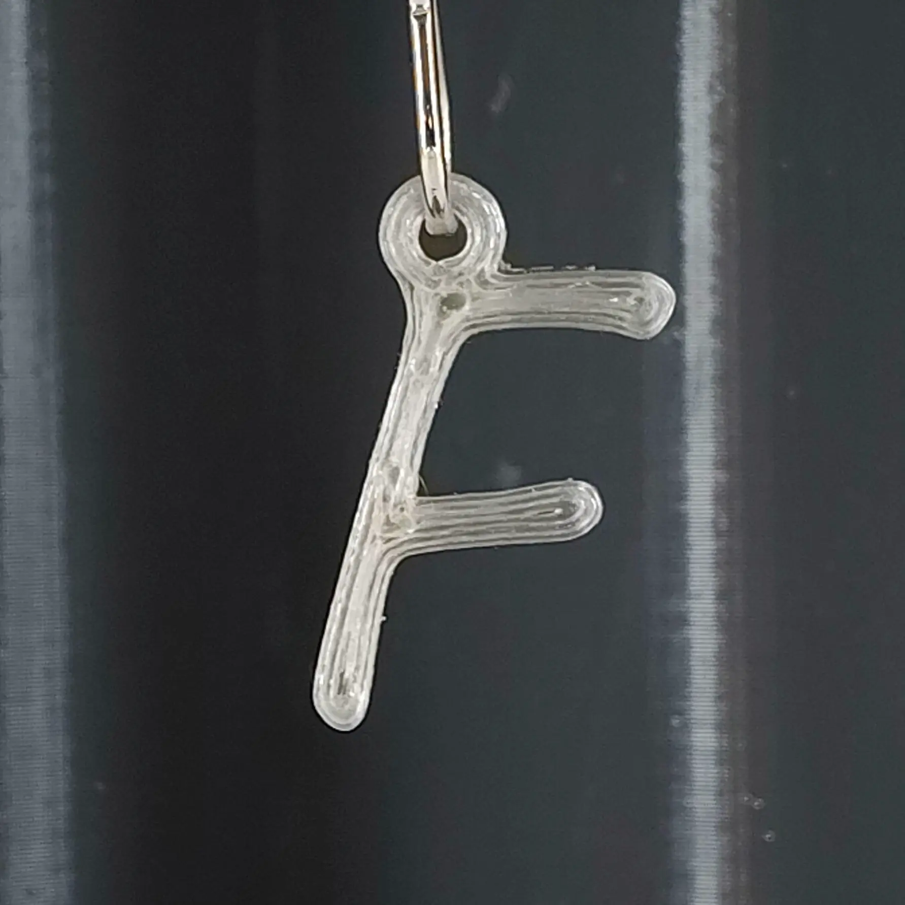 3D Printer Files | 3MF File | F keychain | Creality Cloud