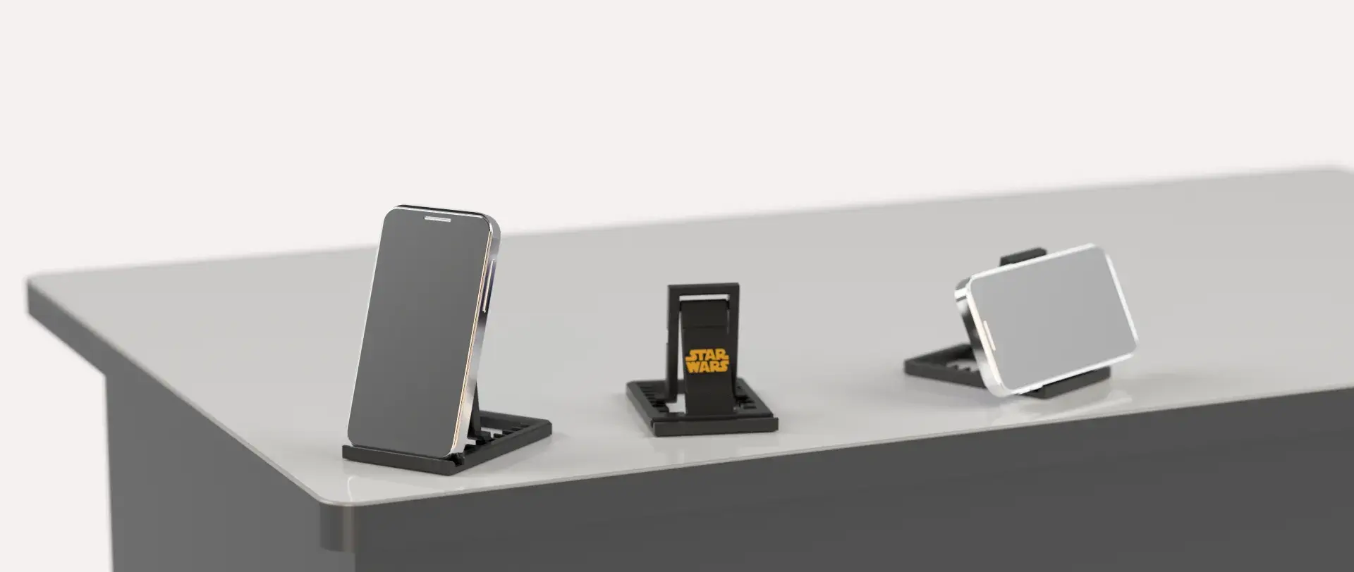 3D Printer Files | 3MF File | STAR WARS EXPANDABLE PHONES STAND BY ...
