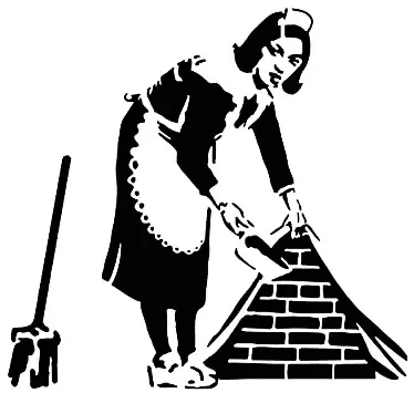 Free Other STL Download - Banksy Maid stencilby SMT_M 🦊
