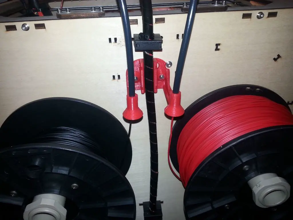 Free 3D Printer Parts STL Download - Spool filament guide for ...
