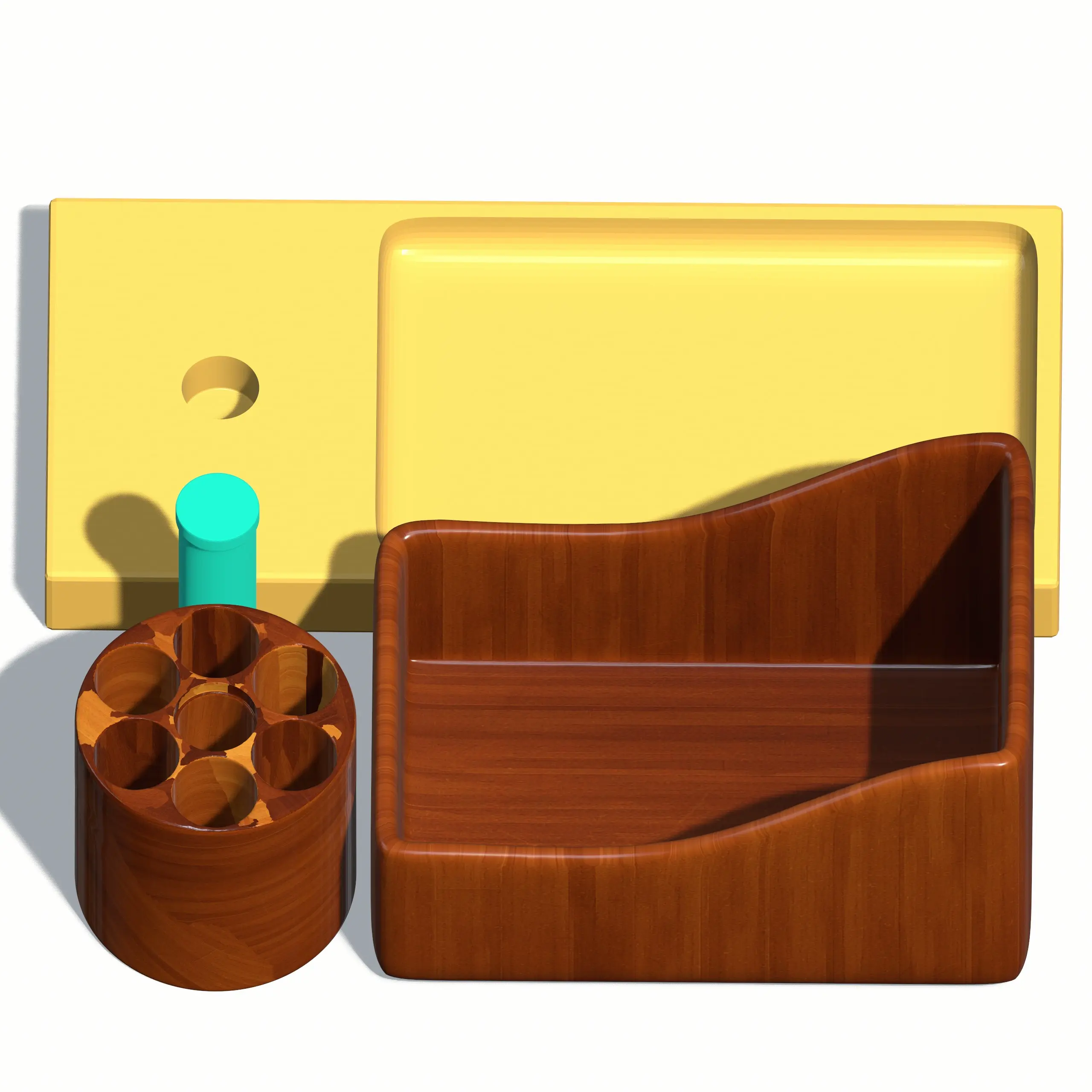 Home Decorations & Ornaments STL Download - 6 pen/pencil holders and a ...