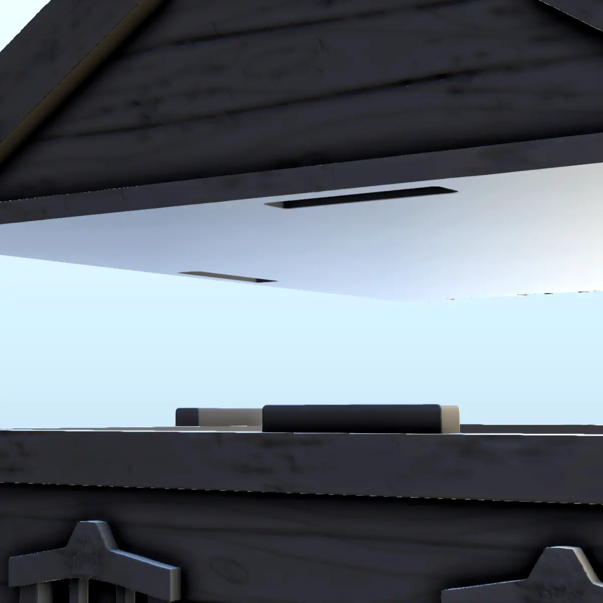 Western bank building with floor and canopy (7) - western us | 3D ...