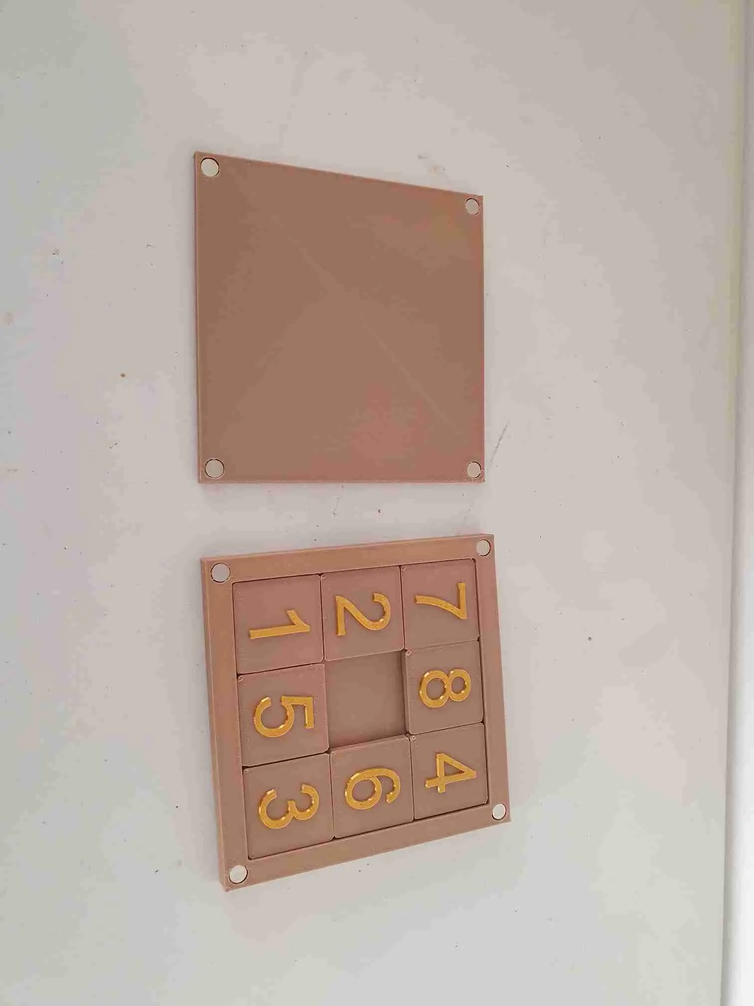 Other STL Download - SLIDING NUMBERS PUZZLE - GAME OF EIGHTby 3D Game Hub