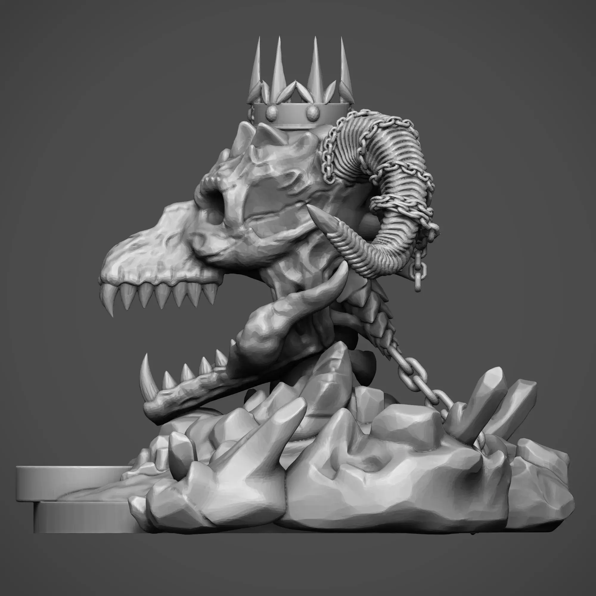 Board Games & Card Games STL Download - Infernal Skull Dragon’s Maw ...