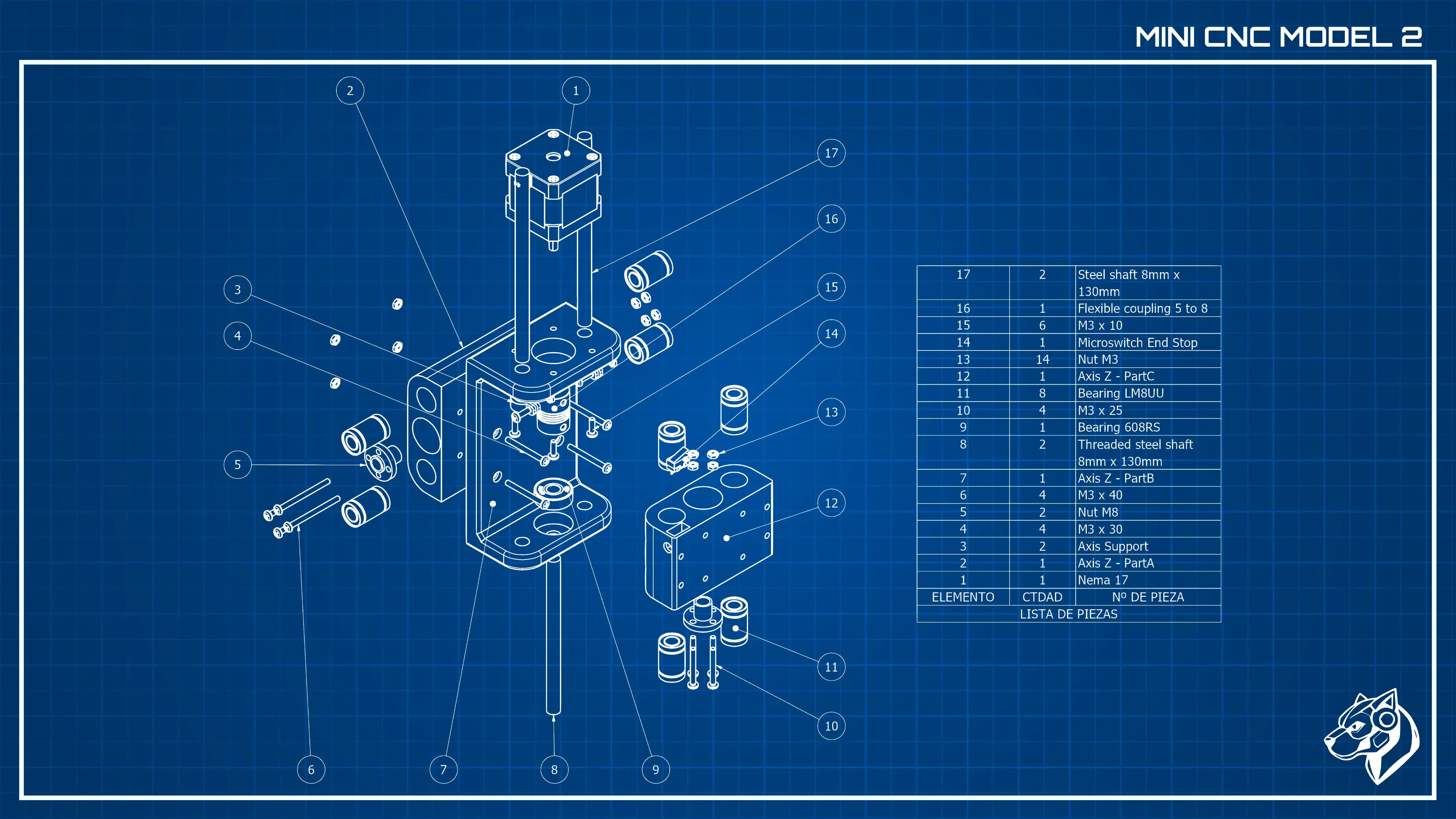 3D Printer Files | 3MF File | Mini CNC Model 2 | Creality Cloud