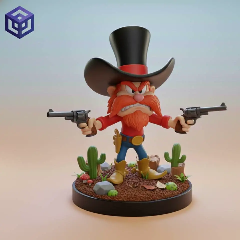 3D Printer Files | 3MF File | Yosemite Sam | Creality Cloud
