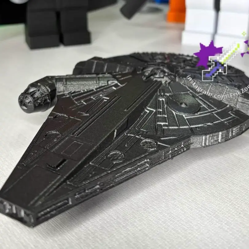 3D Printer Files | 3MF File | Millennium Falcon – One-Piece 3D Print ...