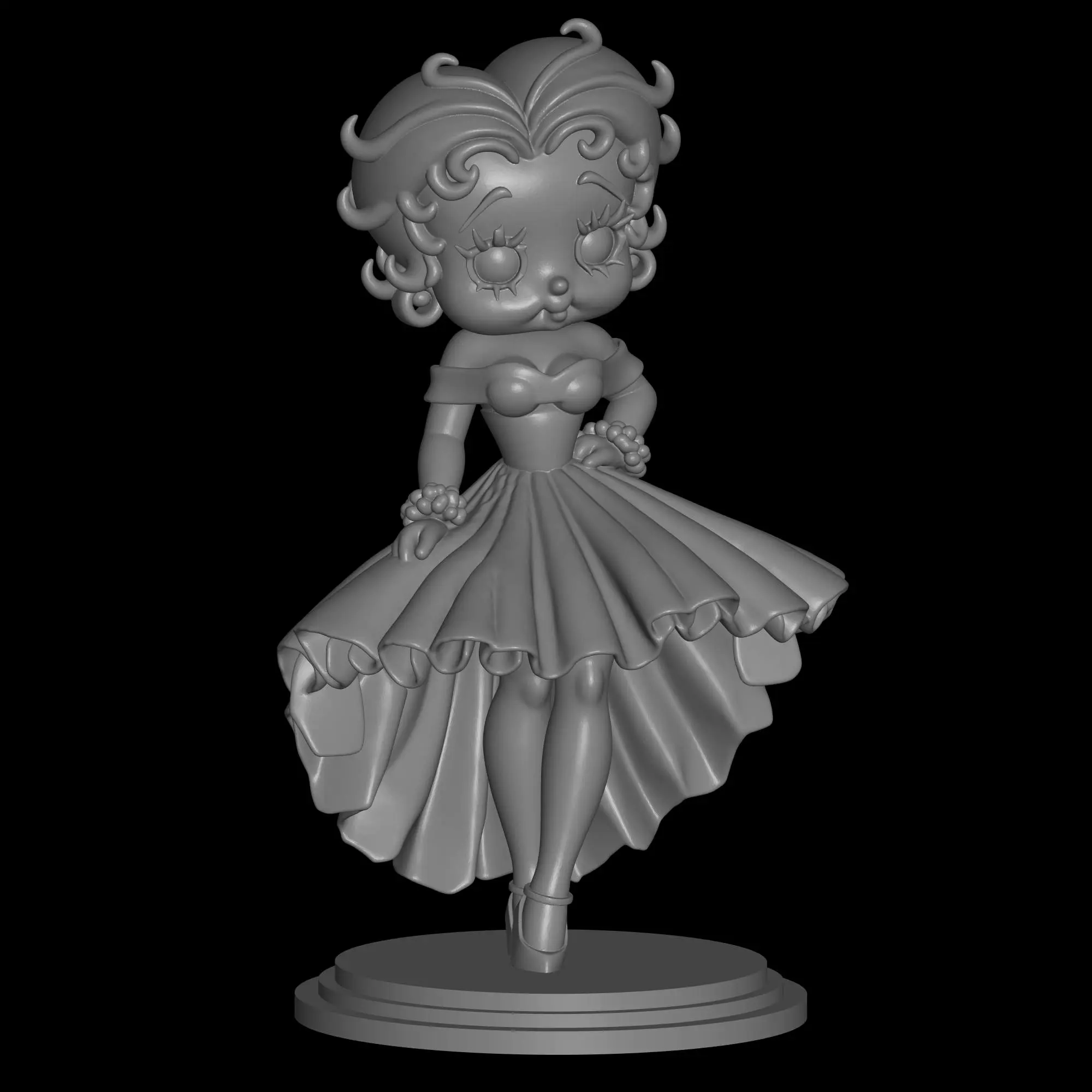 Other STL Download - betty boop danceby BiLeN MeSH SToRe