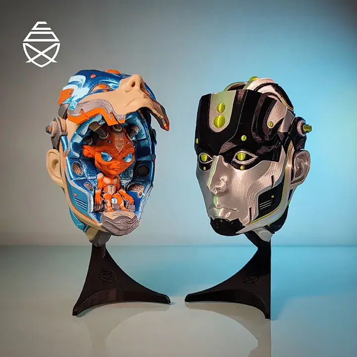 Characters & Creatures STL загрузка - ALIENBOT - PipeCox