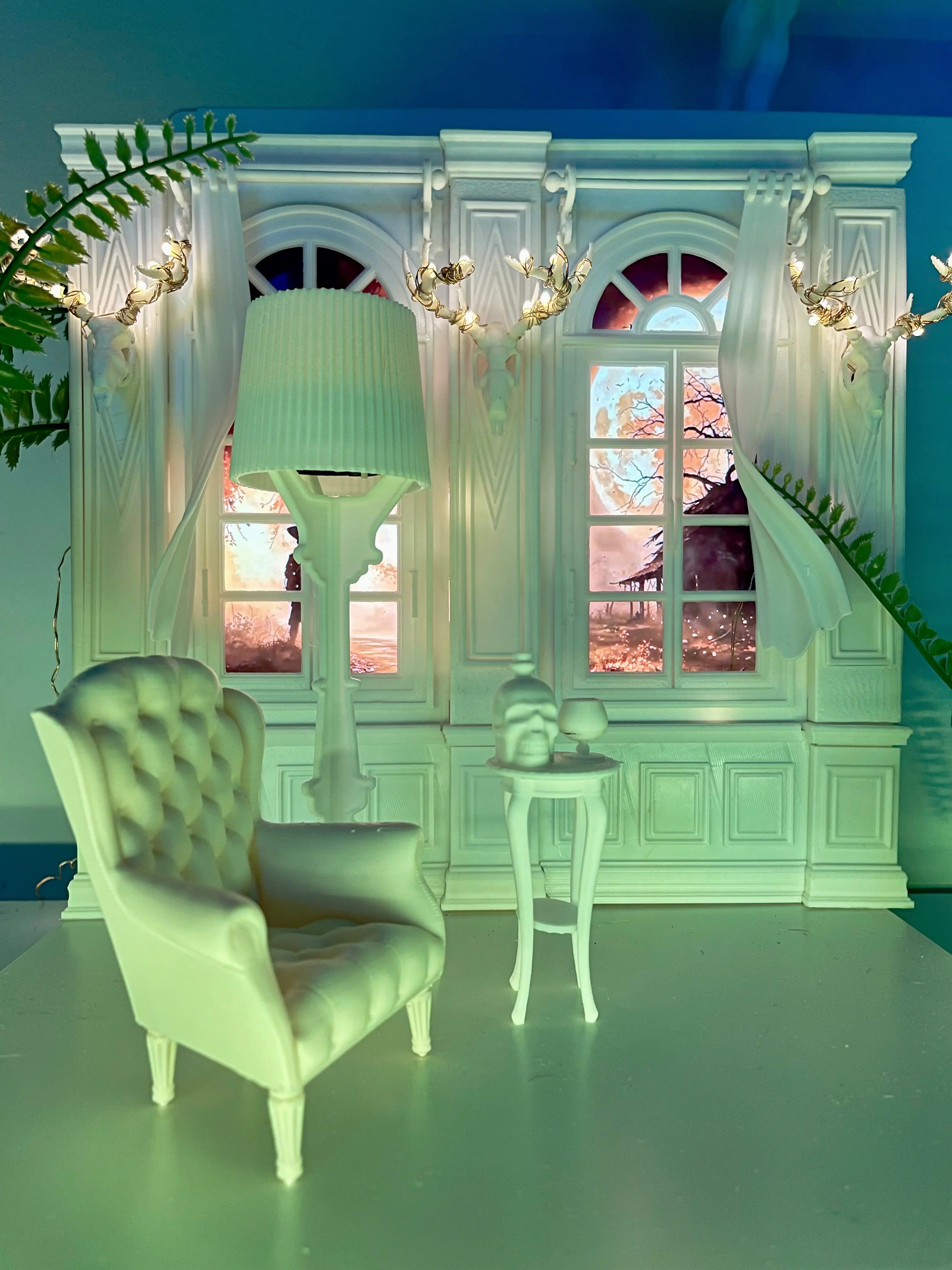 Lighting & Lamps STL Download - MANSION INTERIOR (PROPS)by Oasis3dlab