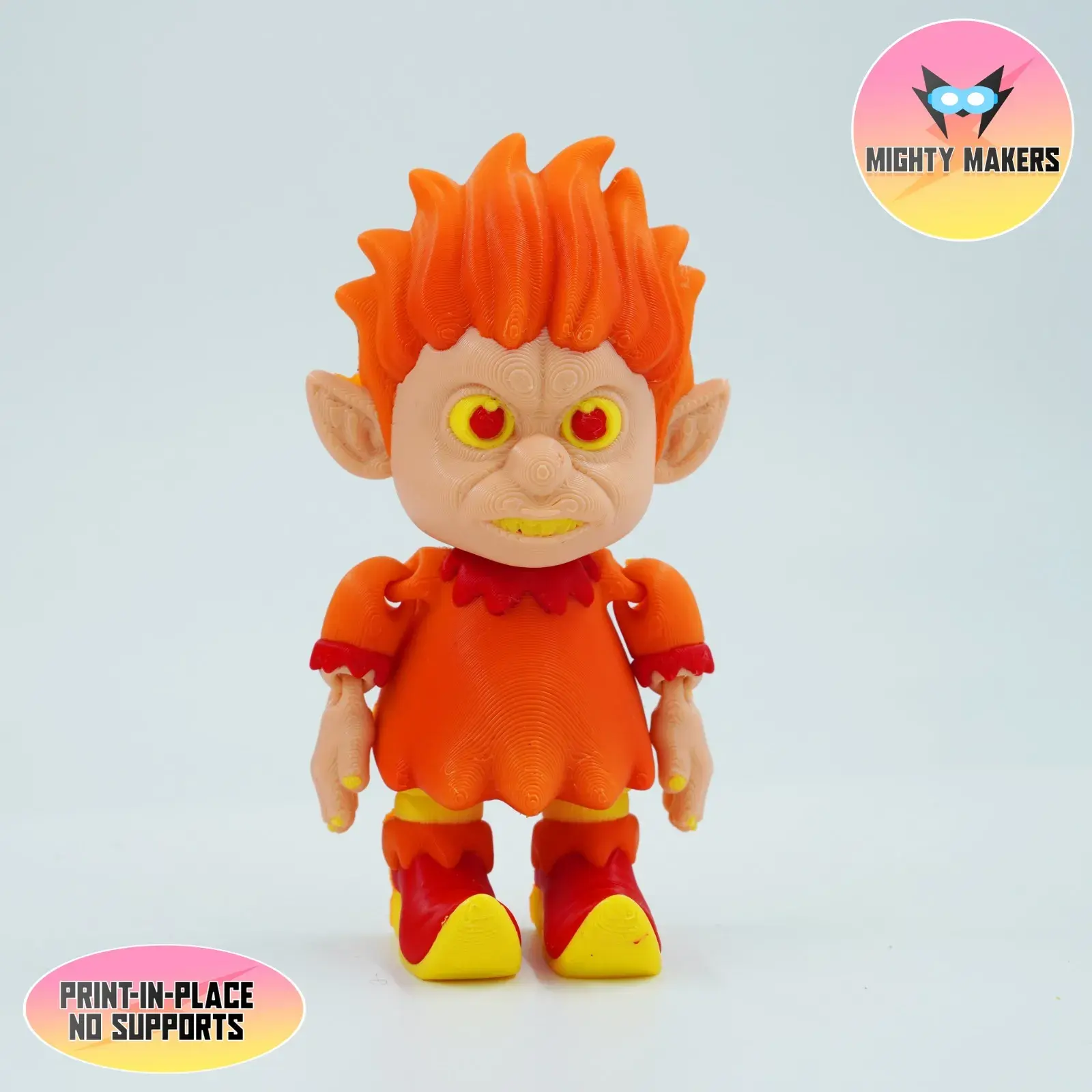 Game Props STL Download - Print In Place Flexi Snow Miser And Heat ...