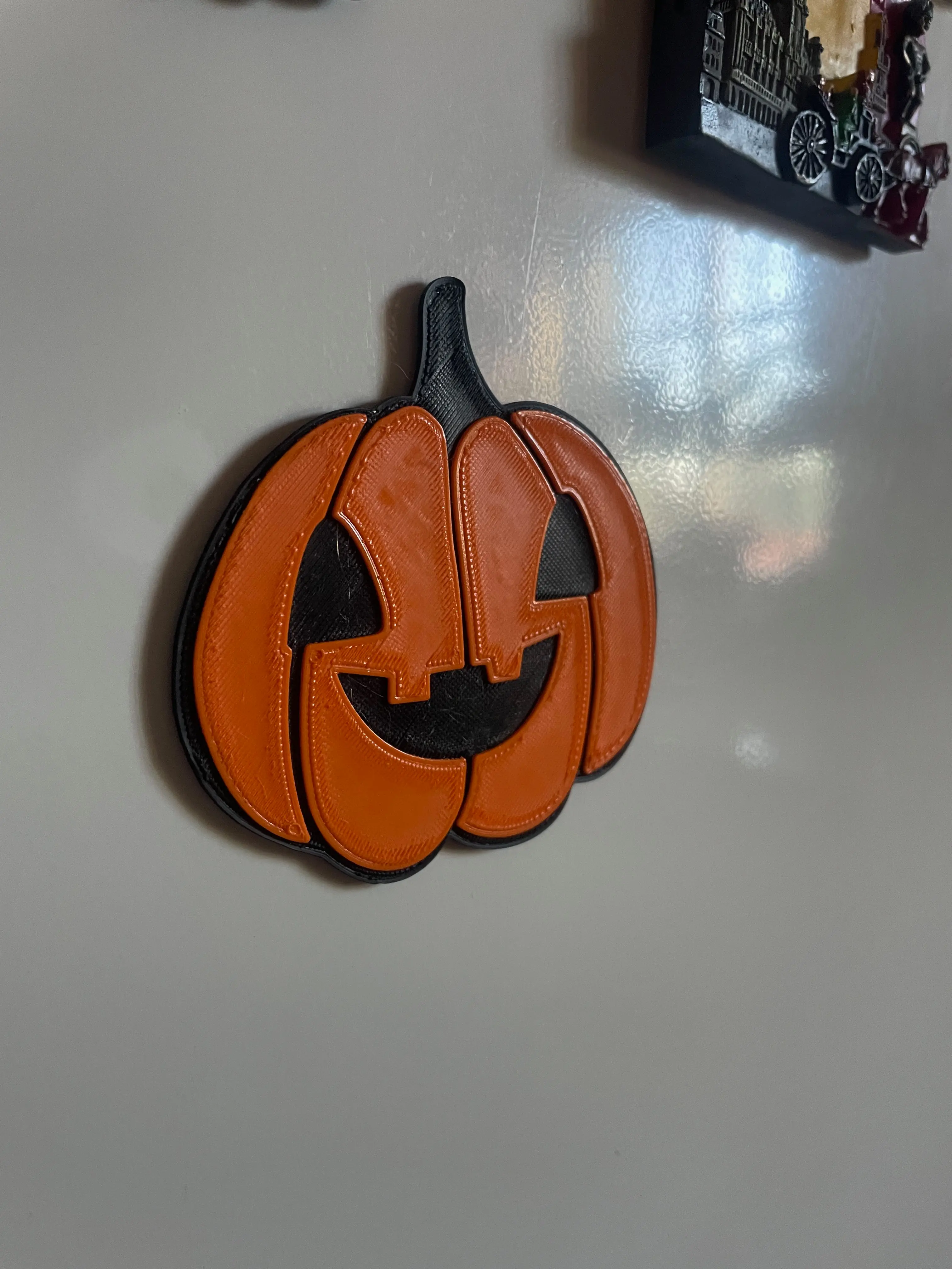 3D Printer Files | 3MF File | Halloween Pumpkin fridge magneto ...