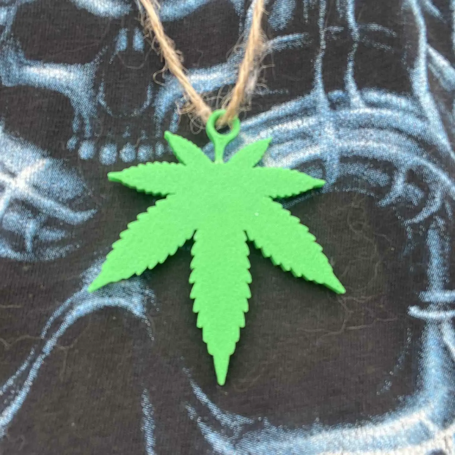 3D Printer Files | 3MF File | Cannabis pendant on the doorknob or ...