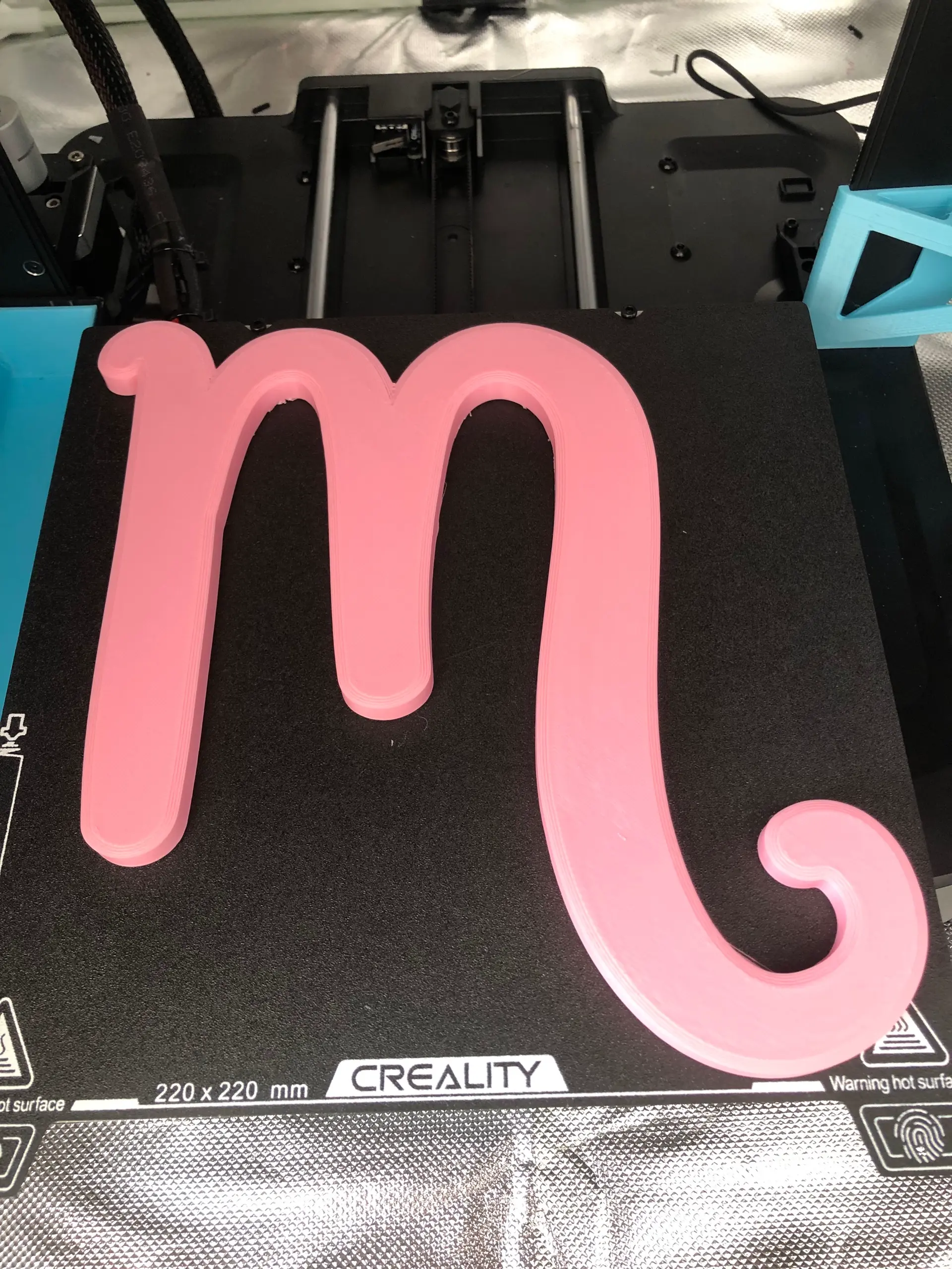 Digital Art STL Download - Capital M in railey font(more soon)by SB_prints