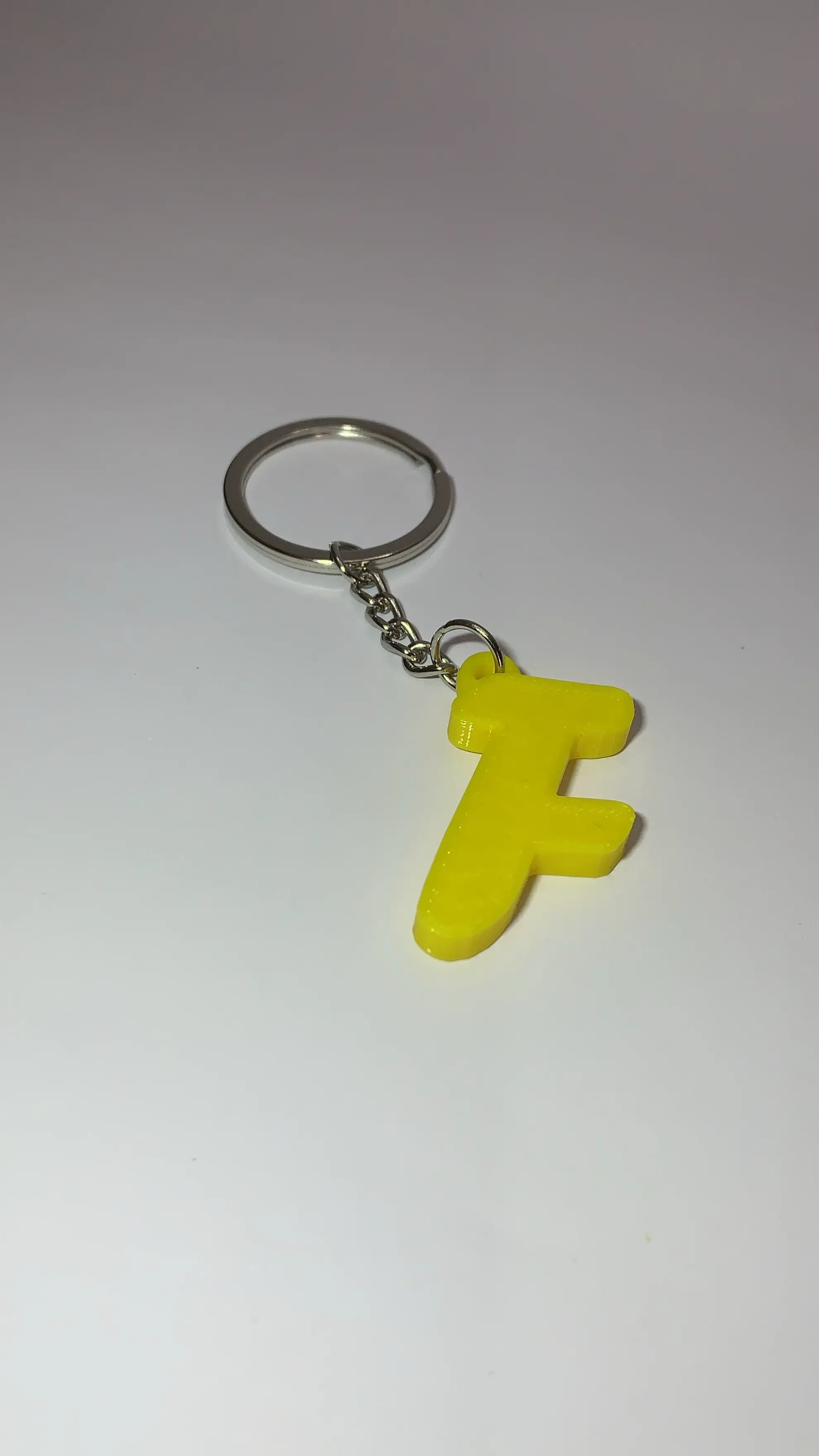 Jewelry & Accessories STL Download - Letter F Keychainby Mu3D