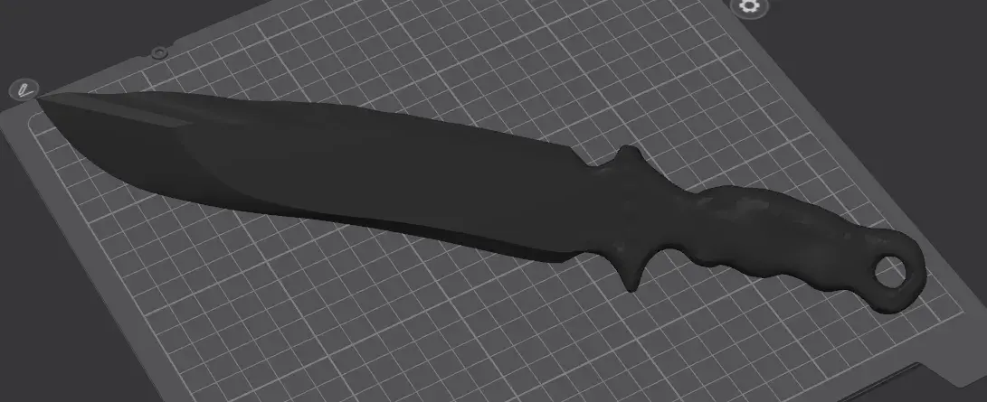 3D Printer Files | 3MF File | tactical knife | Creality Cloud