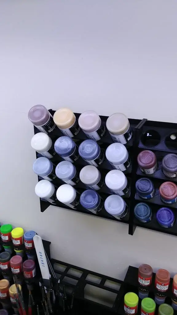 Free Other STL Download - Modular Hobby Paint Rack - Small Wall Hanging ...