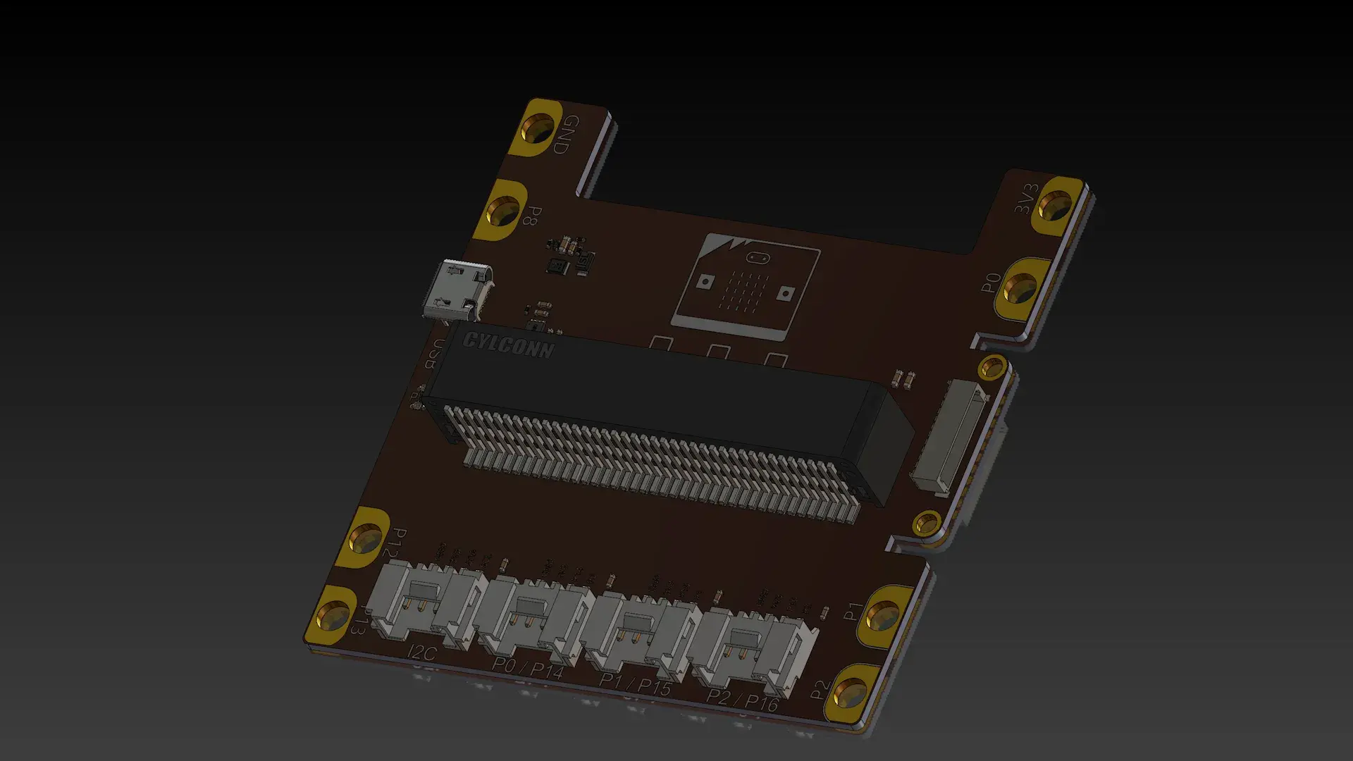Robots & Mechs STL Download - Shield Grove for micro:bit v2by Sitetechnofr