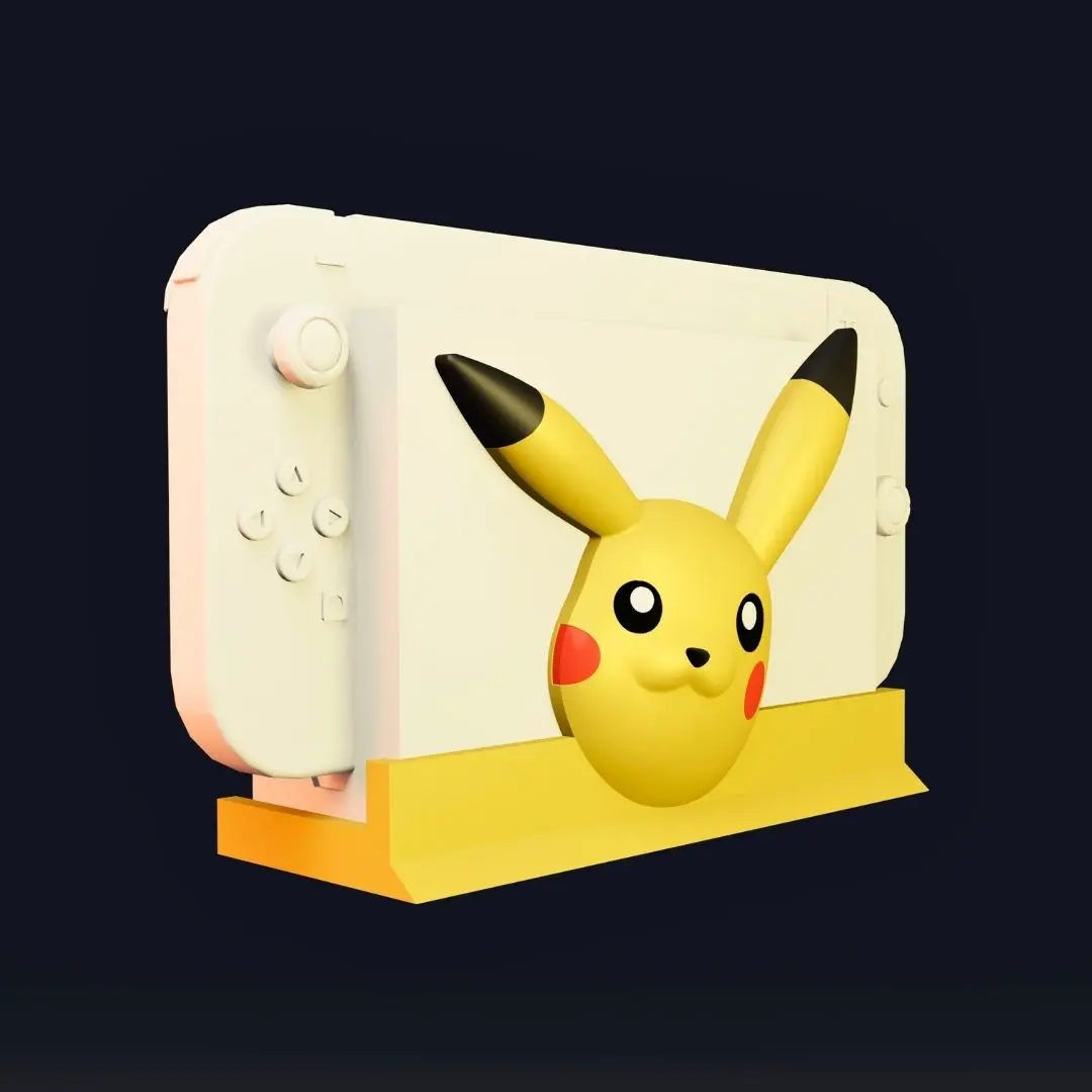 PIKACHU - NINTENDO SWITCH | 3D models download | Creality Cloud