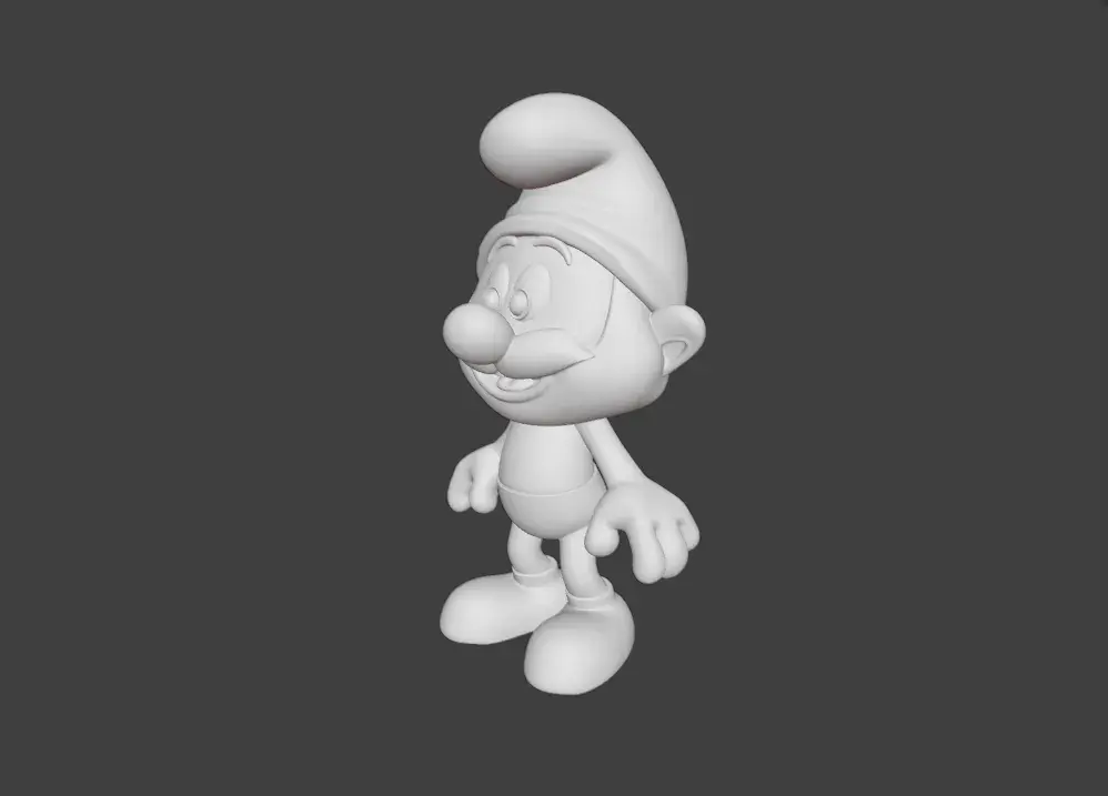 Other STL Download - Papa Smurfby Countless_Sm