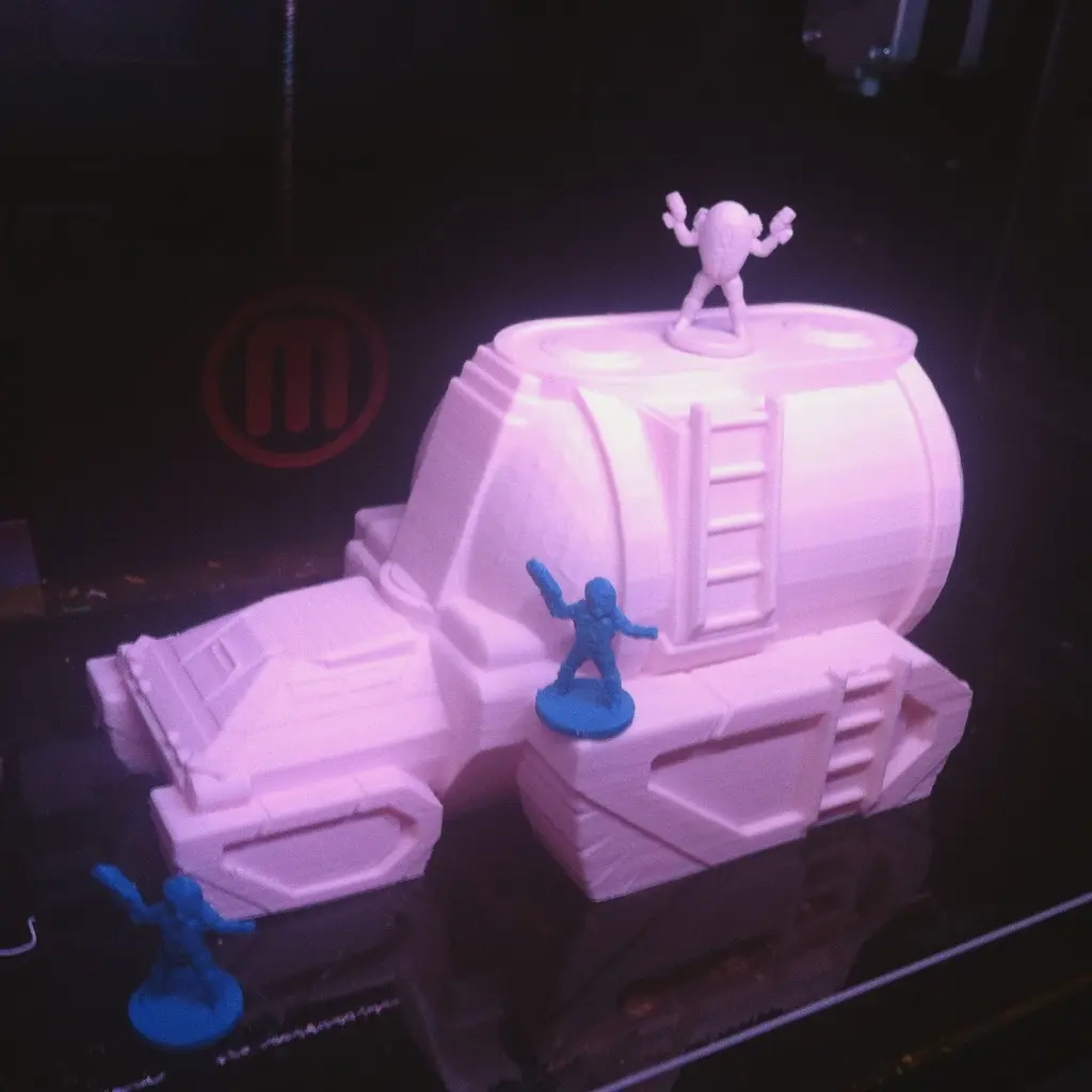 3D Printer Files | 3MF File | Freespace Colonial Tanker | Creality Cloud