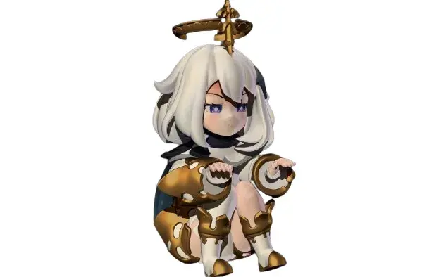 Characters & Creatures STL Download - Genshin Impact Paimon V1 STL ...