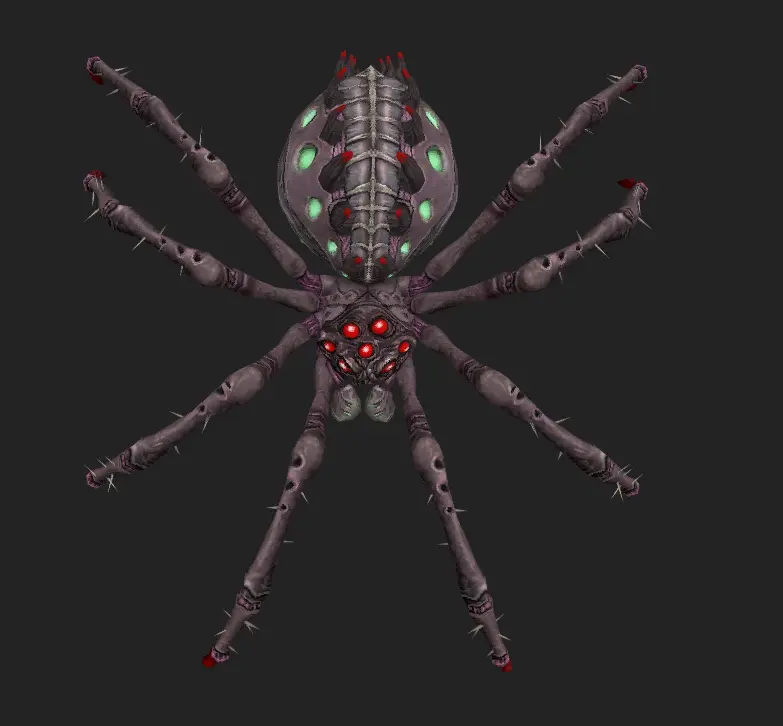 3D Printer Files | 3MF File | Araxxor - RuneScape 3 Boss | Creality Cloud
