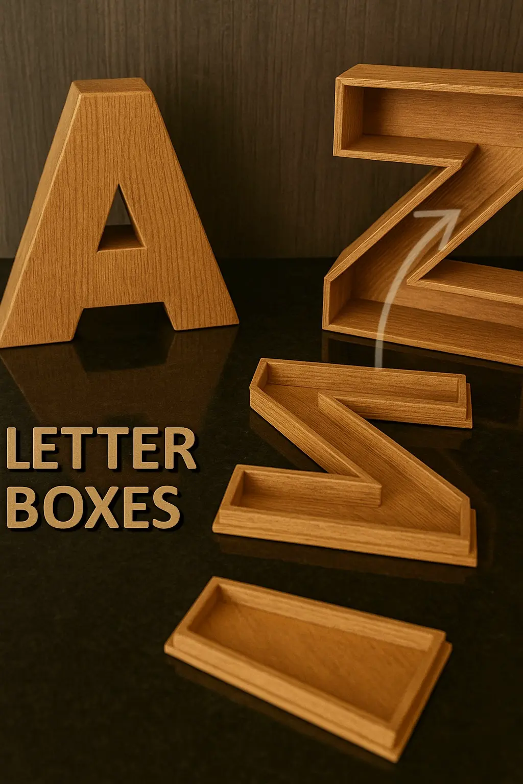 Home Decorations & Ornaments STL Download - 54 models Letter Boxes ...