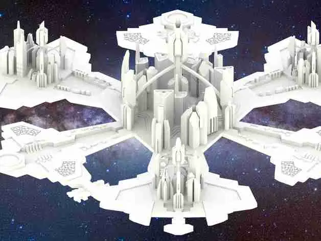 3D Printer Files | 3MF File | Atlantis City | Creality Cloud