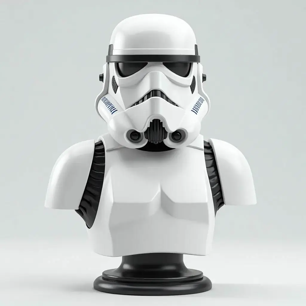 3D Printer Files | 3MF File | Realistic bust of a Stormtrooper ...