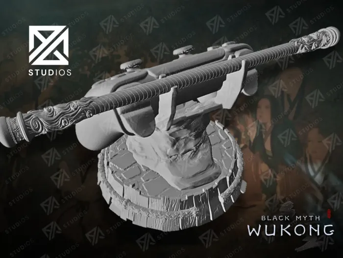 Game Props STL Descarga - Black Myth Wukong PS5 and PS4 controller ...