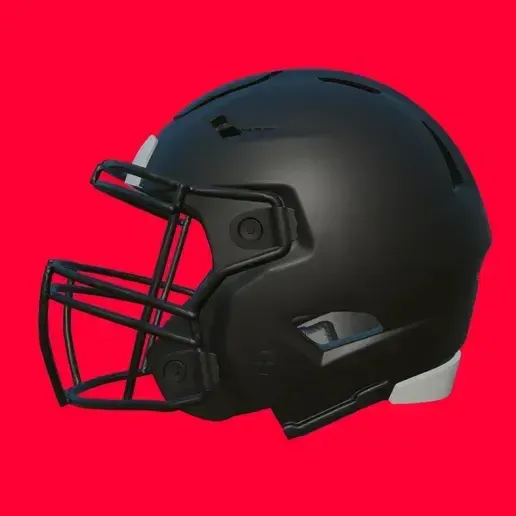 Characters & Creatures STL Download - Football Helmet SpeedFlexby Mb43 ...