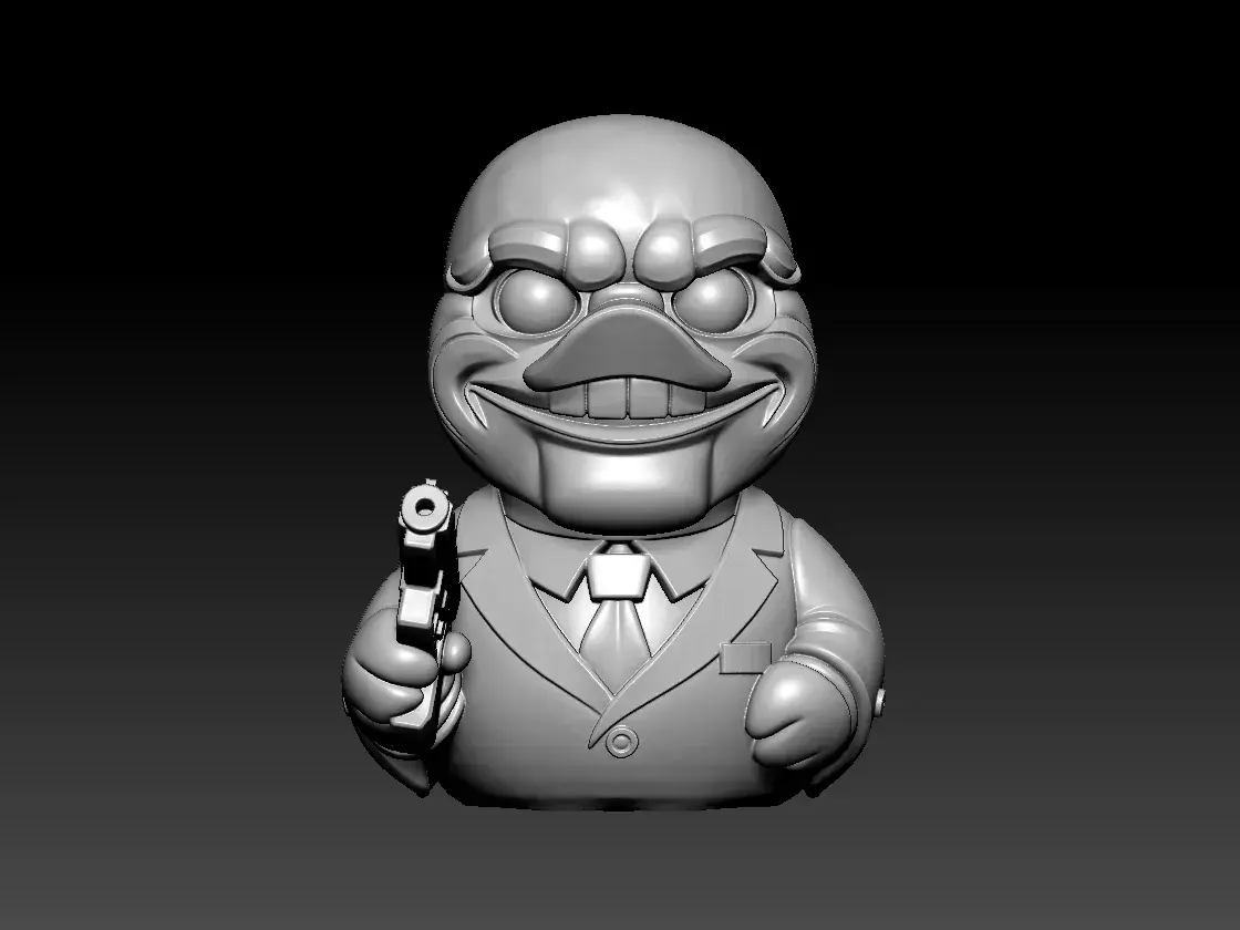 Other STL Download - Rubber Duck - Dallas mask - Payday - 3d printby ...