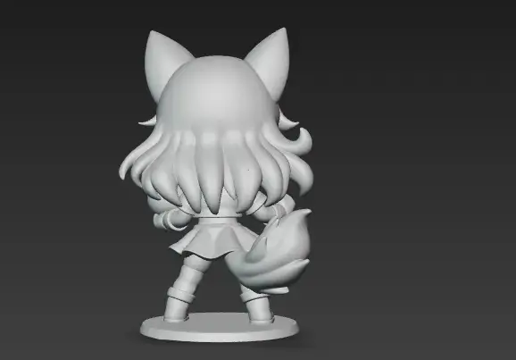 Characters & Creatures STL Download - Lightning Girlby The calm moon