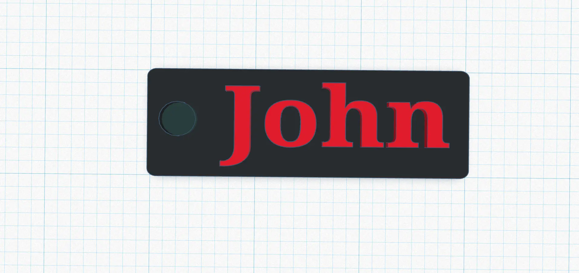 Free Jewelry & Accessories STL Download - John Keychainby Deuce Blomquist