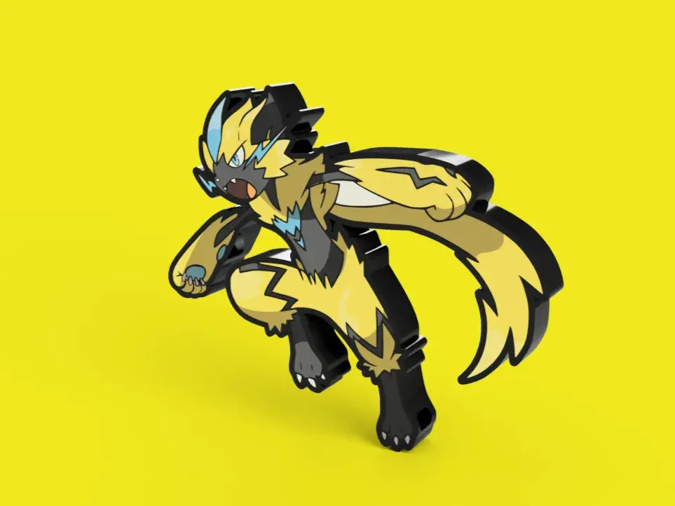 3D Printer Files | 3MF File | Zeraora Lightbox | Creality Cloud