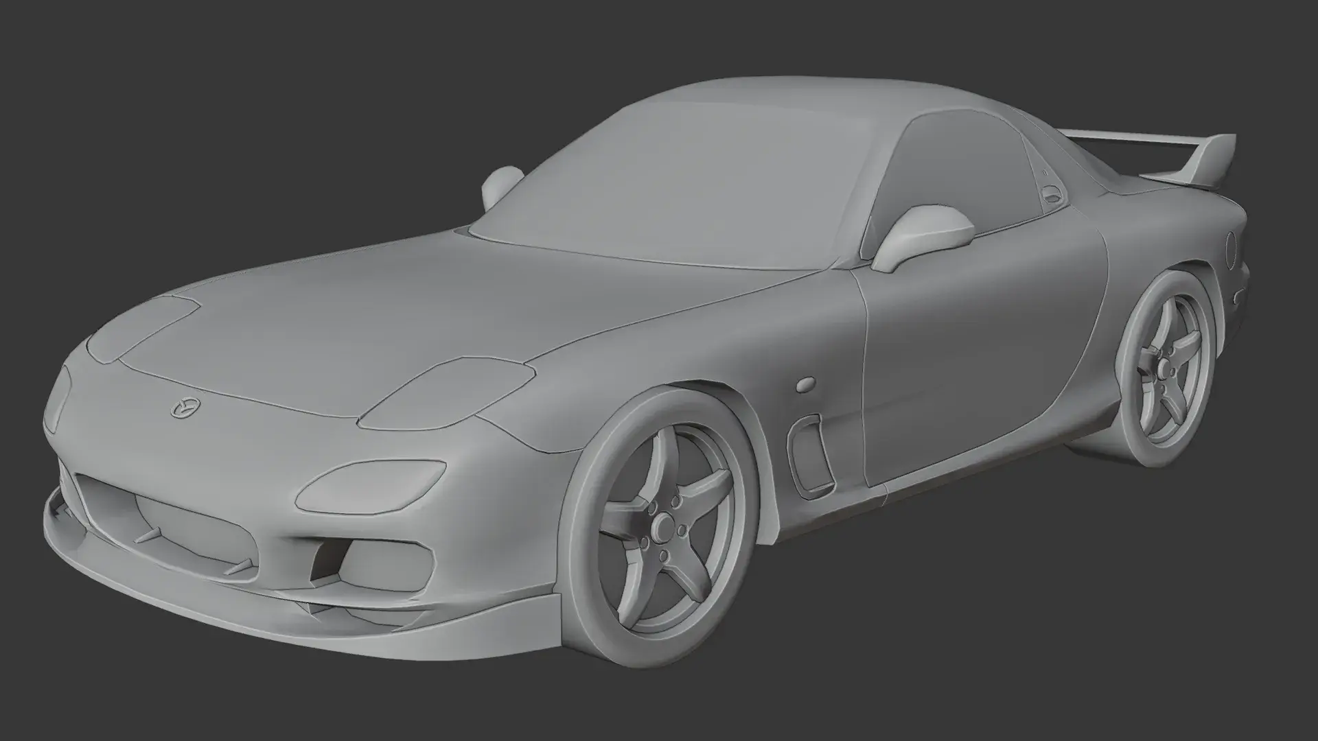 Electronics & RC (Remote Control) STL Download - Mazda RX7 FDby Printy Life