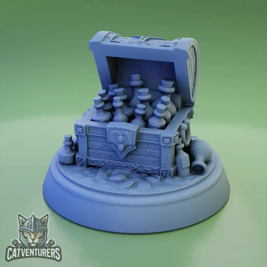 Characters & Creatures STL Download - Epic Chests setby CatVenturers