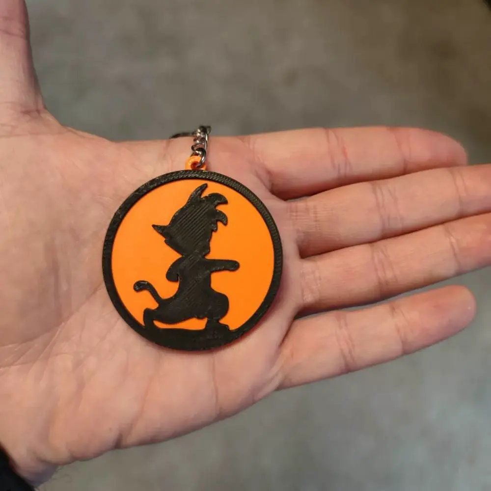 3D Printer Files | 3MF File | Goku Keychain | Creality Cloud