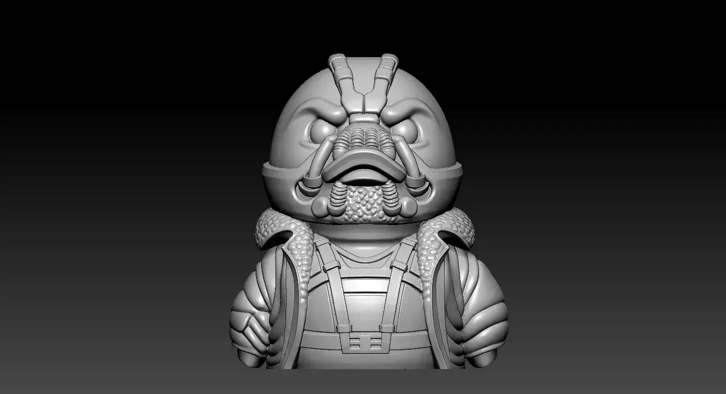 Other STL Descarga - Rubber Duck - Bane DC comics model - 3D print ...