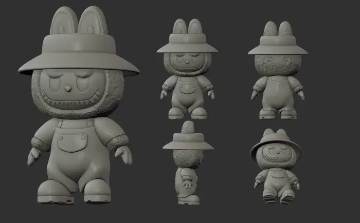 3D Printer Files | 3MF File | Labubu Collections | Creality Cloud