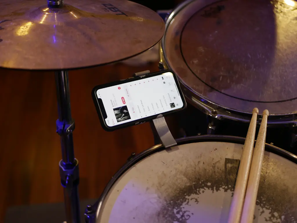 Free Other STL Download - drum kit rim clip phone holderby SMT_M 🦊
