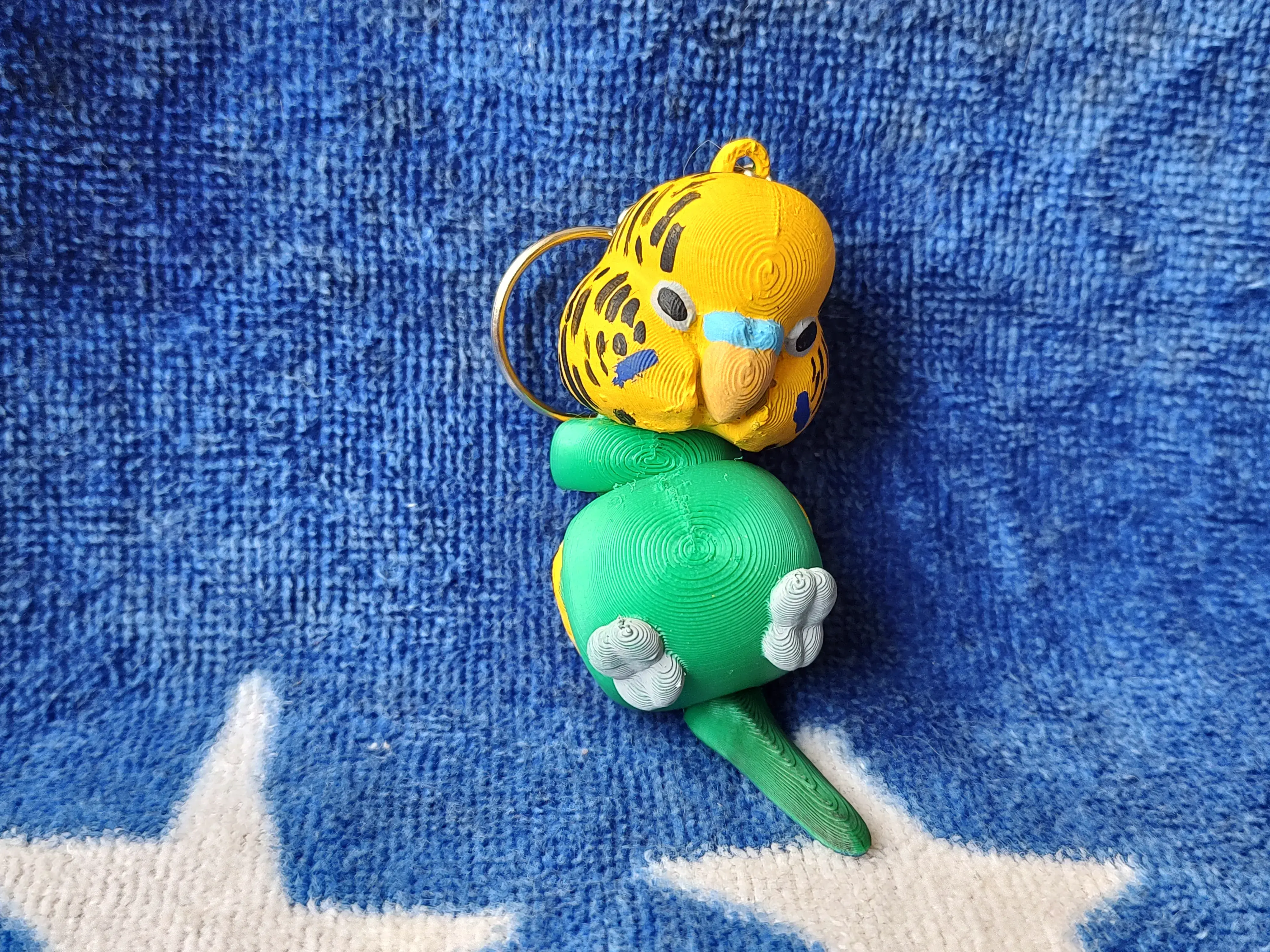 Budgie Keychain | 3D models download | Creality Cloud